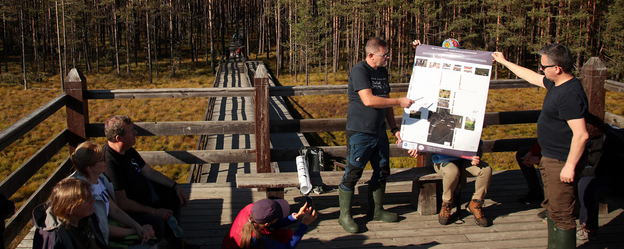 Explore the peat bogs